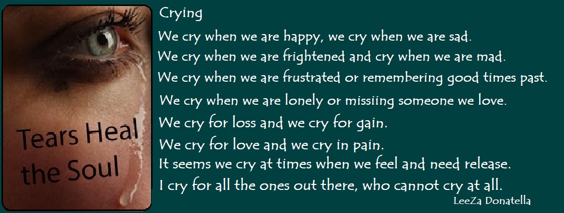 CRYING, JUST DO IT! – mannysblog.com